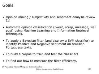 Semi Automatic Sentiment Analysis | PPT