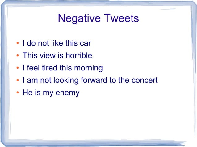 Sentiments Analysis Using Python And Nltk Odp Technology And Computing