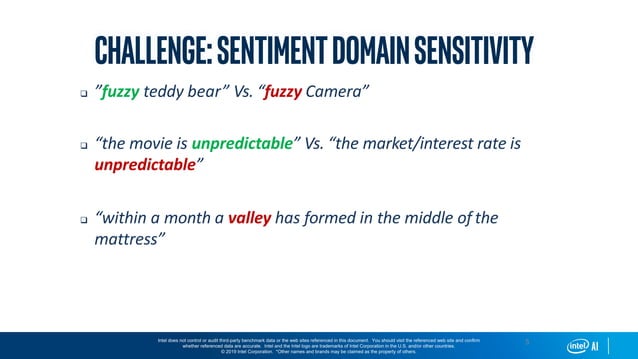 Intel® AI: Aspect Based Sentiment Analysis | PDF