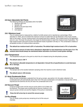 Sentinel - PARKER | PDF