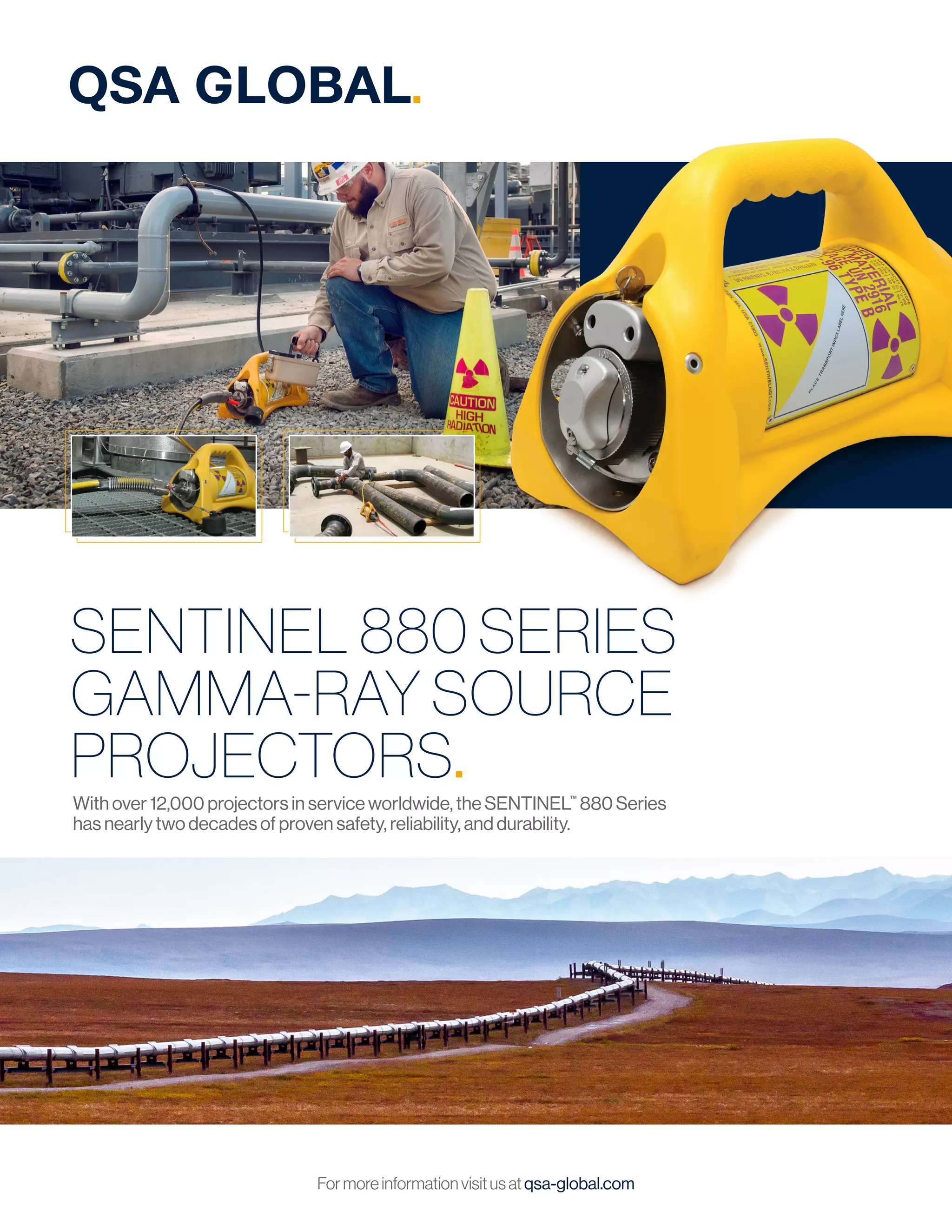 Sentinel 880-series-gamma-ray-source-projectors | PDF