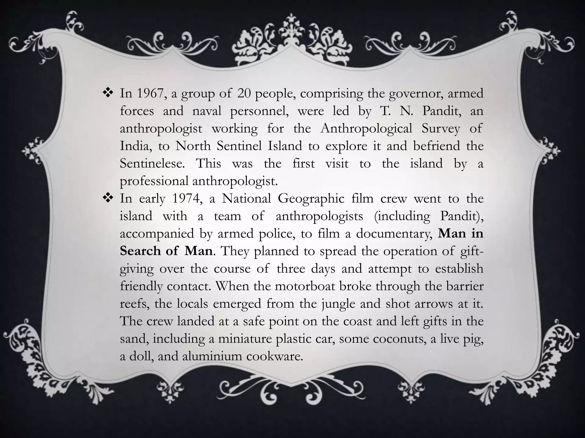 Sentinelese Tribe | PPTX