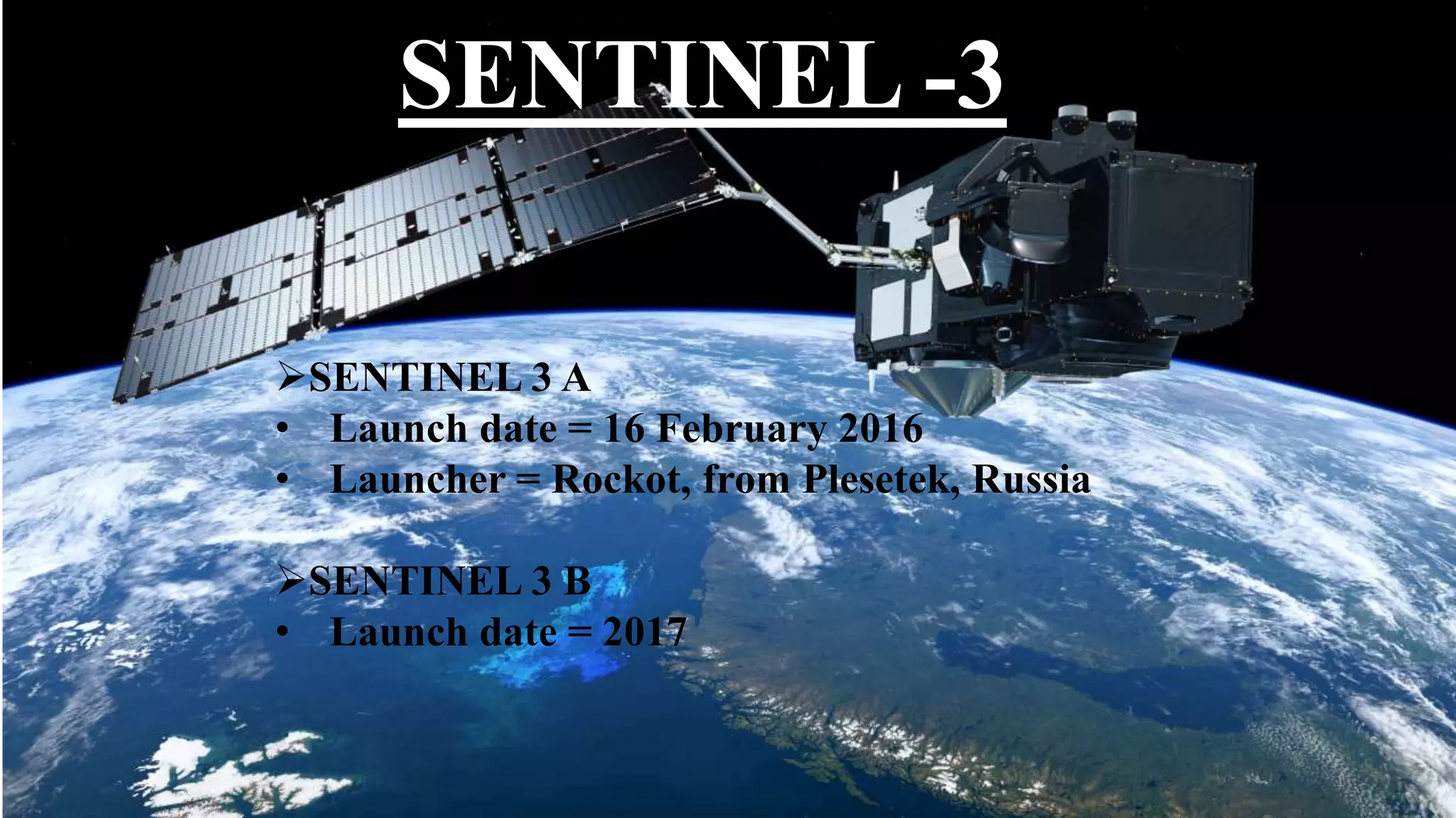 Sentinel Satellites | PPTX