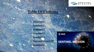 Sentinel Satellites | PPTX