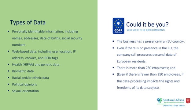General Data Protection Regulation (GDPR) and ISO 27001 | PDF ...