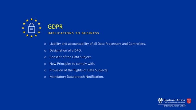 General Data Protection Regulation (GDPR) and ISO 27001 | PDF ...