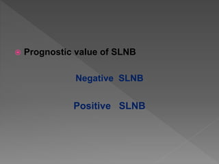 Sentinel lymph node biopsy (slnb) | PPTX