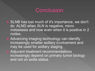 Sentinel lymph node biopsy (slnb) | PPTX