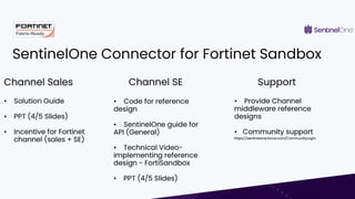 SentinelOne-Connector-For-Fortinet-Launch-Deck-Final (1).pptx