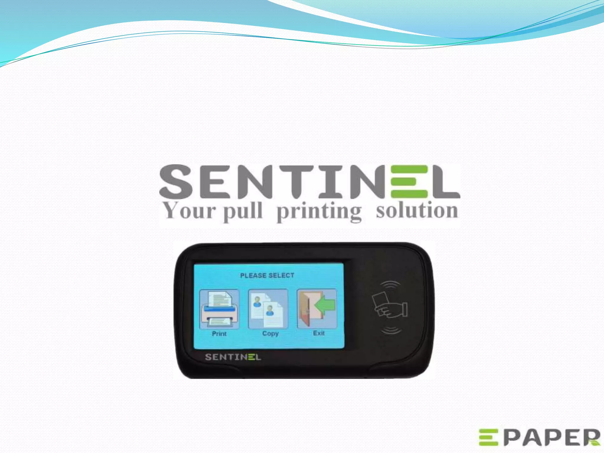 Sentinel print management software, pull printing, secure print release ...