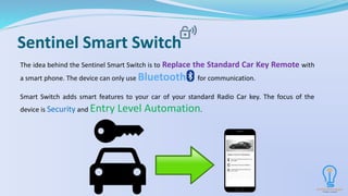 Sentinel Smart Car Devices | PPT