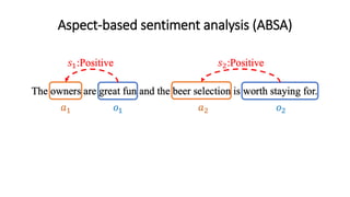 Senti prompt sentiment knowledge enhanced prompt tuning for aspect-based sentiment analysis | PPT