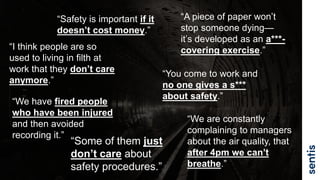 Workshop 1: Safety Leadership in action: The role of safety leadership ...