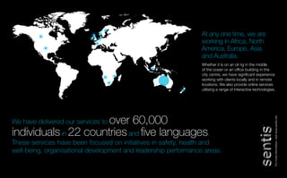 Sentis genesis wellbeing | PDF