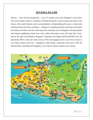 Sentosa island | PDF