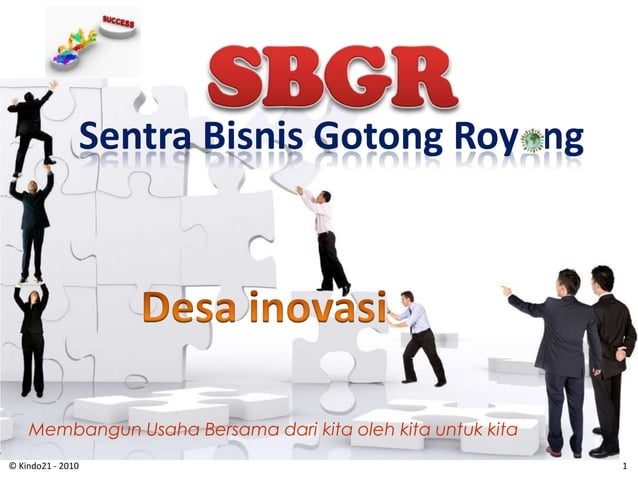 Sentra bisnis gotong royong (SBGR) | PPSX