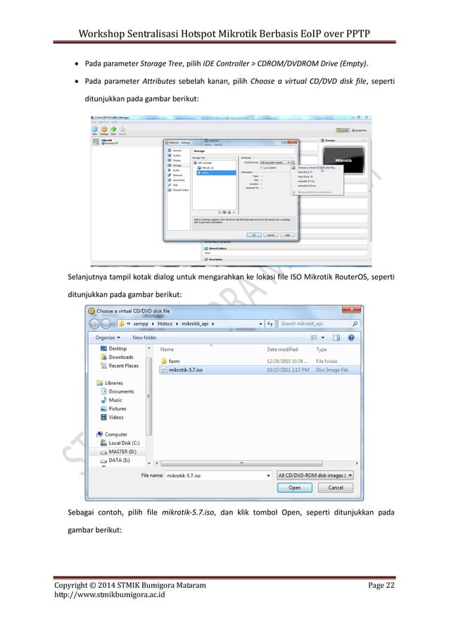 Sentralisasi Hotspot Mikrotik Berbasis EoIP over PPTP | PDF