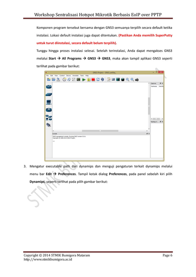 Sentralisasi Hotspot Mikrotik Berbasis EoIP over PPTP | PDF