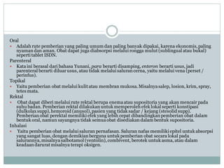 Sentralisasi obat | PDF