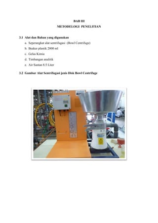 Sentrifugasi | PDF