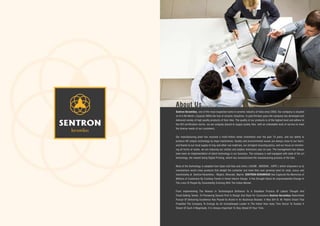 Sentro product catalogue final | PPT