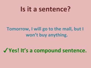 Sent structure review | PPT