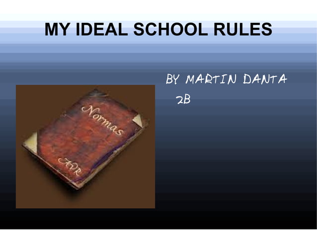 School Rules | ODP