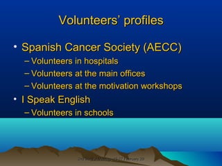 Volunteering in Spain | PPT