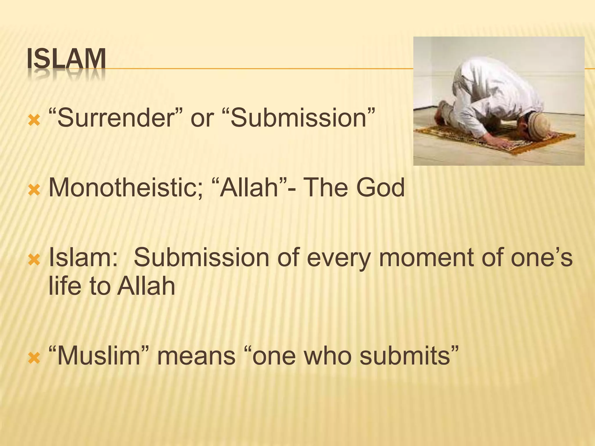 World Religions - Islam | PPT
