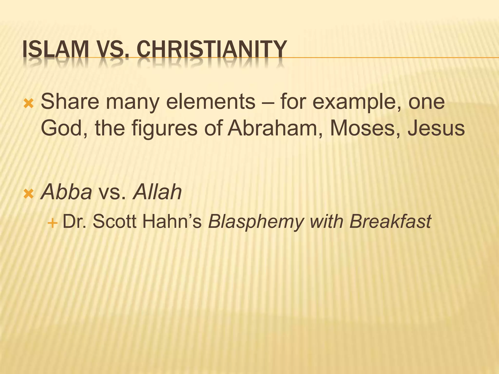 World Religions - Islam | PPT