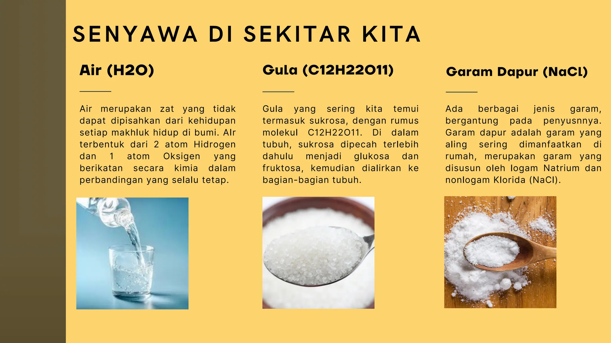 Materi IPA kelas 8 PPT Senyawa Kurikulum merdeka | PDF