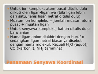 senyawa-kompleks.pdf mengenai unsur transisi | PDF