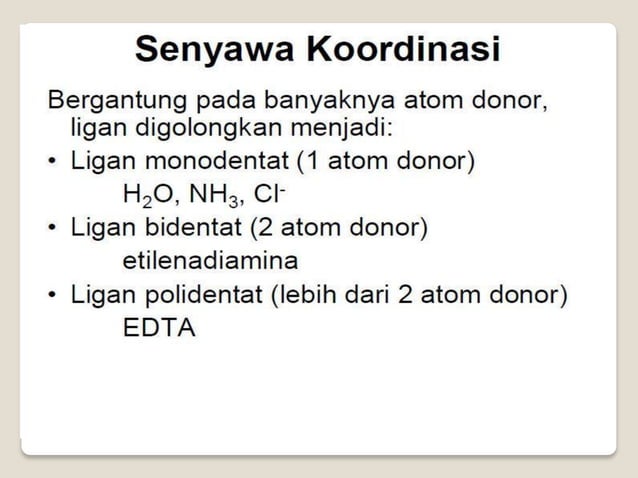 senyawa-kompleks.pdf mengenai unsur transisi | PDF