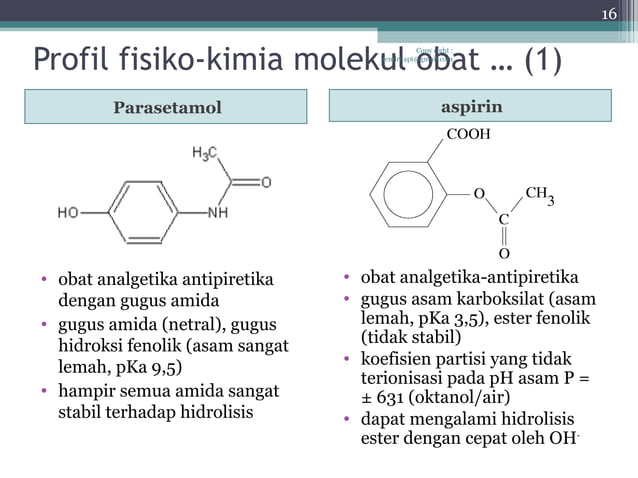 Senyawa obat-organik-fix | PPT
