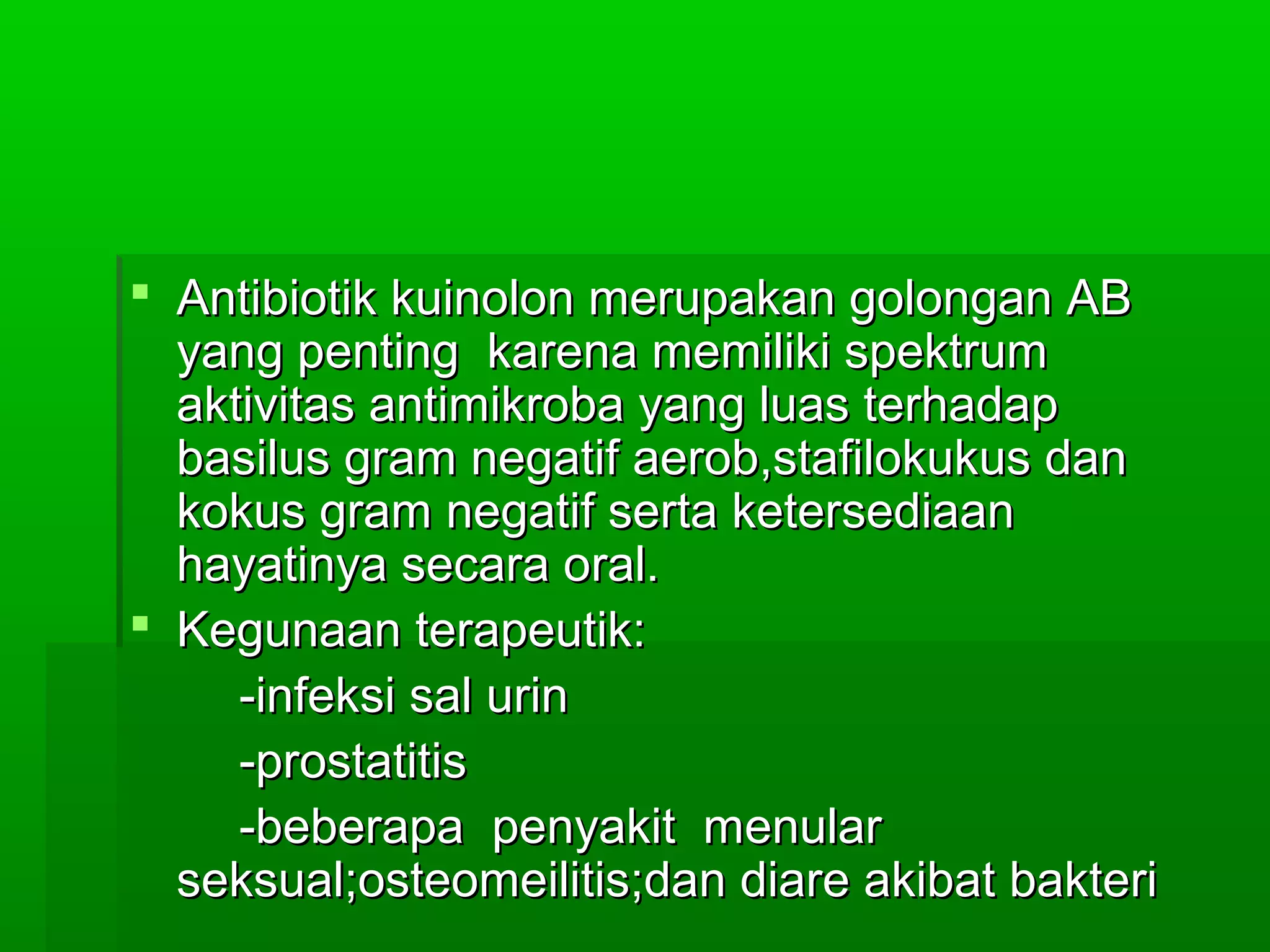 Senyawa anti mikroba lanjutan | PPT