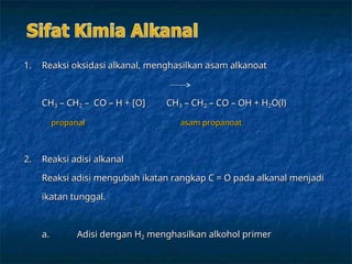 materi kimia senyawa karbon kimia kelas 12 | PPT