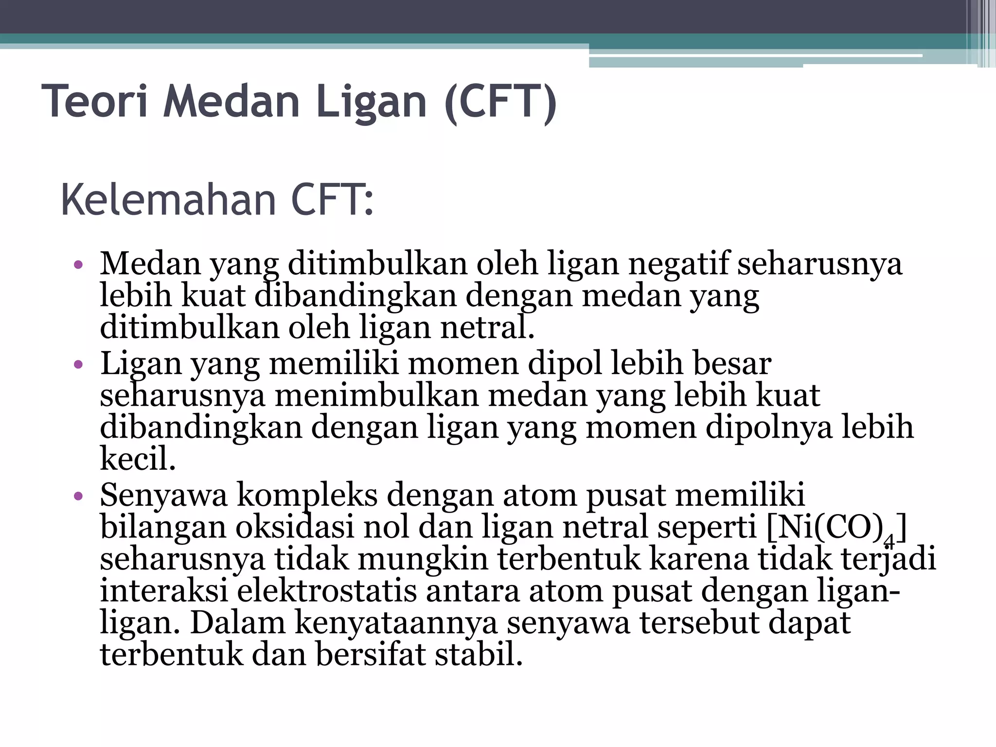 Senyawa koordinasi (kompleks) | PPTX