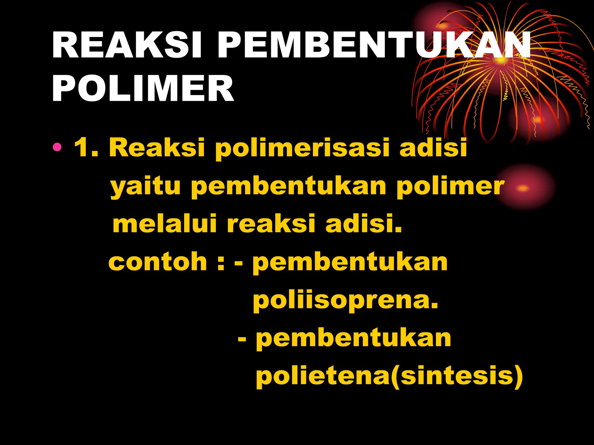 SENYAWA POLIMER KIMIA KELAS XII SMA ATAU SMK | PPT