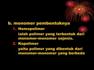 SENYAWA POLIMER KIMIA KELAS XII SMA ATAU SMK | PPT