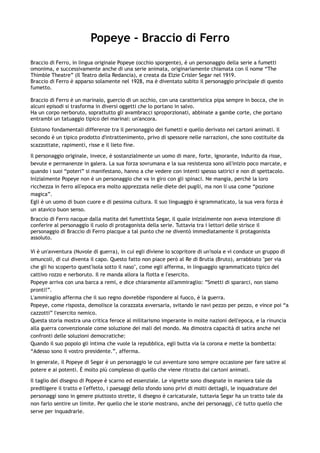 Popeye - Braccio di Ferro | PDF | Fantasy | Genres
