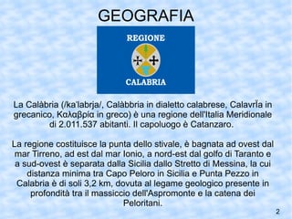 La Calabria (Daniela Sestito) | ODP