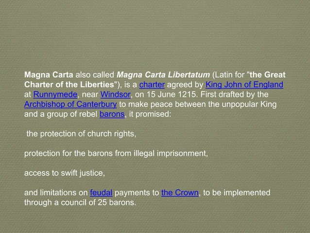 Magna Carta | PPT