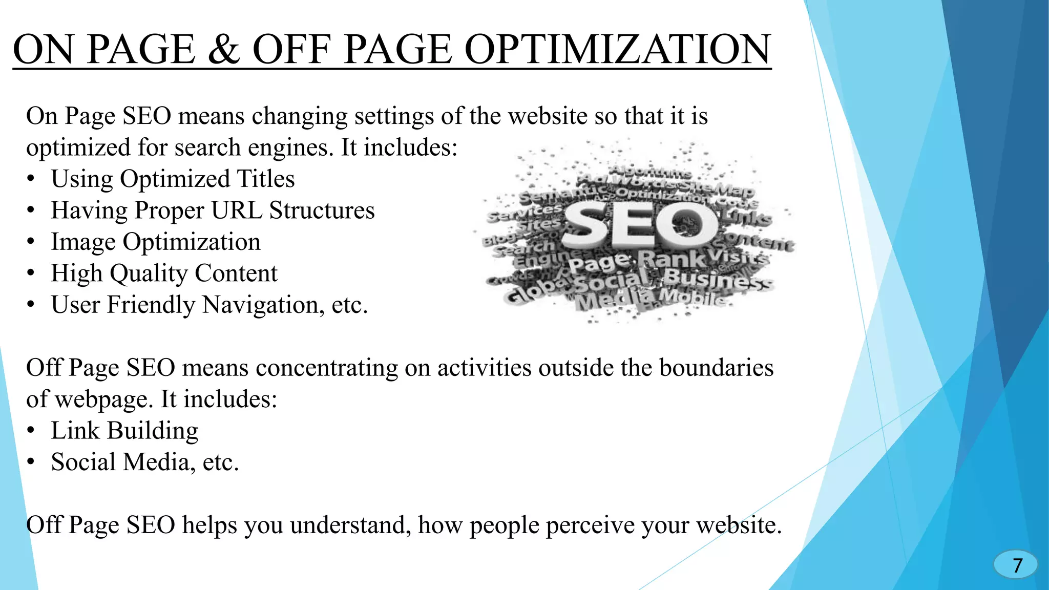 SEARCH ENGINE OPTIMIZATION (SEO) | PPTX