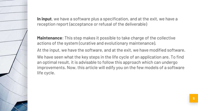 Software lifecycle | PPTX