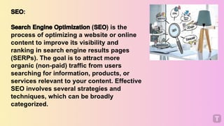 SEO ...... ( SEARCH ENGINE OPTIMIZATION) | PPT