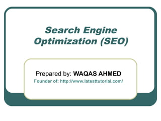 Search Engine Optimization Tips: SEO Tips For Beginners in 2015 | PPT