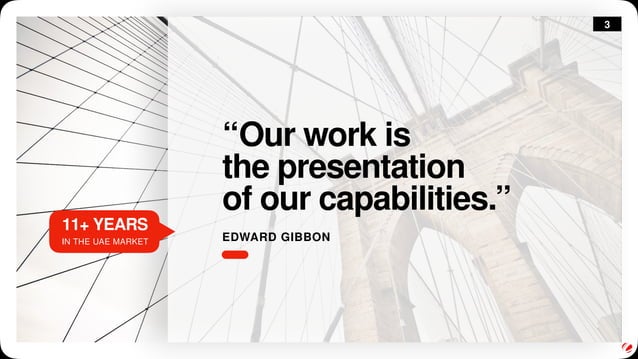 Our work is the presentation of our capabilities | PPTX | Hotel ...