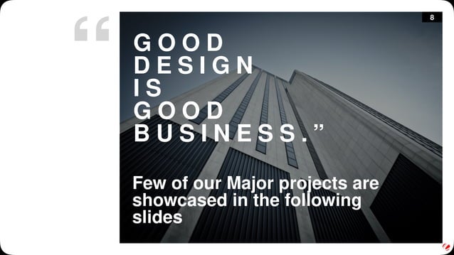 Our work is the presentation of our capabilities | PPTX | Hotel ...