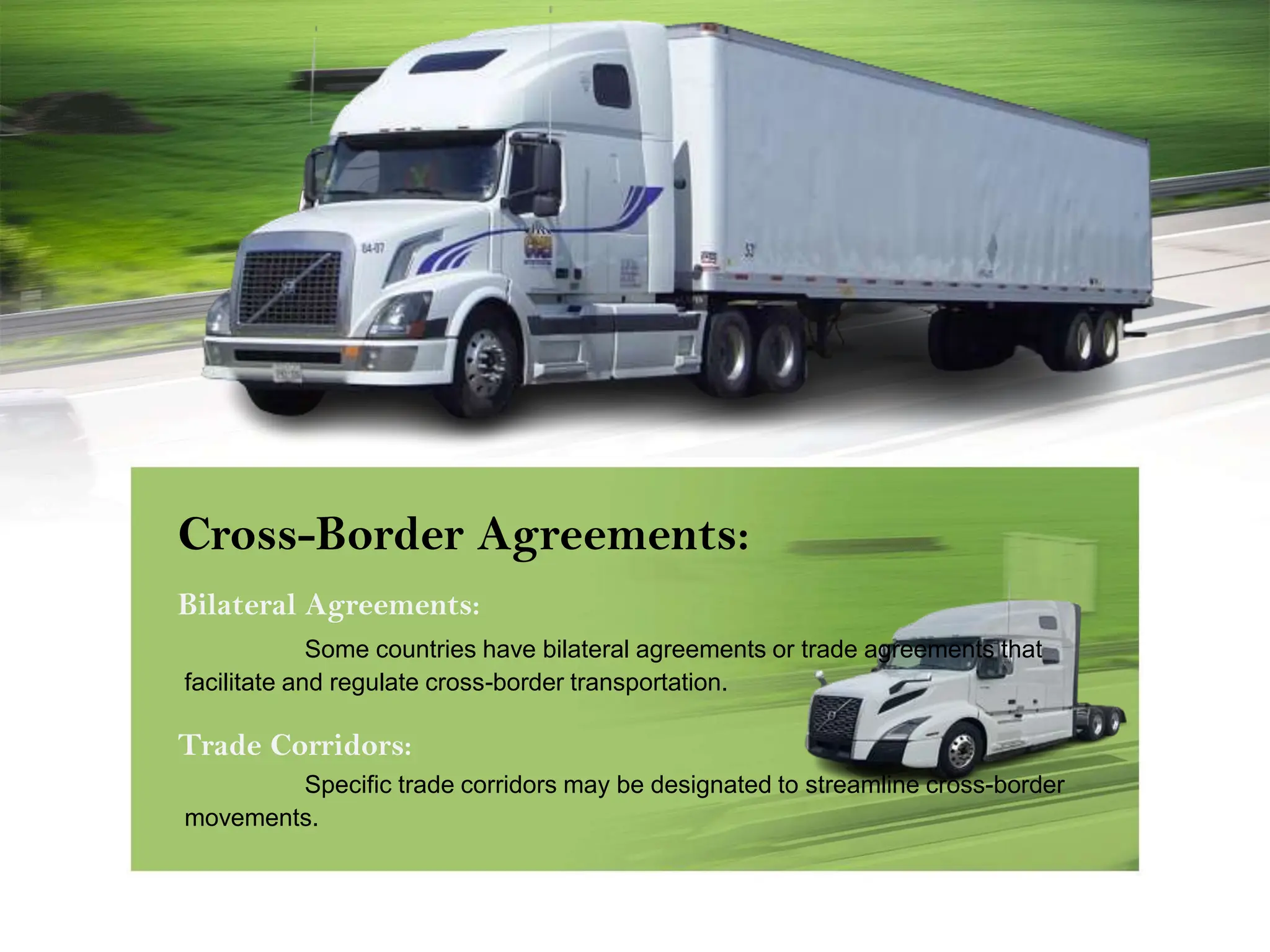 Cross Border Trucking | PPTX