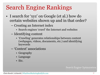 Search Engine Optimization - A Strategic Overview | PPT
